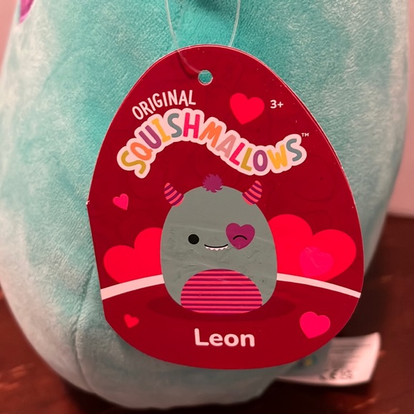 Squishmallows | Toys | Leon The Valentine Monster 8 Squishmallow | Poshmark